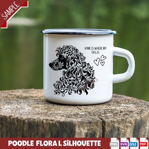 Delightful Poodle SVG Set – Laser Cut Dog Breed Designs, Standard ...