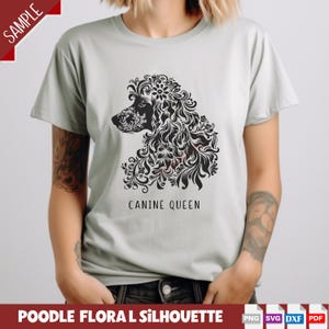 Delightful Poodle SVG Set – Laser Cut Dog Breed Designs, Standard ...