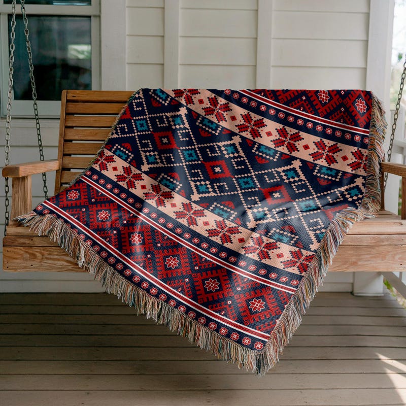 Ukraine Blanket Handmade - Etsy