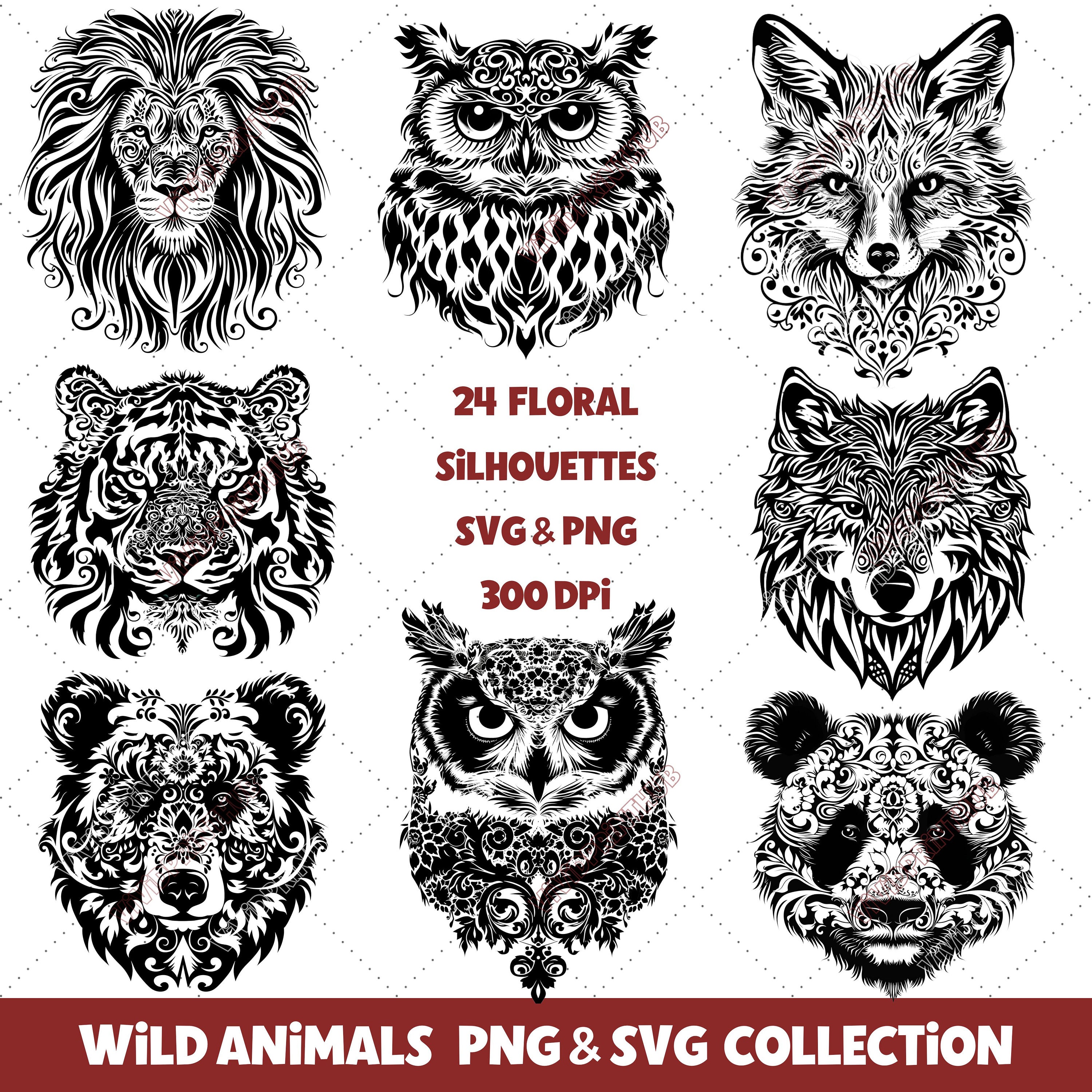 Ultimate Safari & Woodland Animals Svg Collection-perfect Svg Files for ...