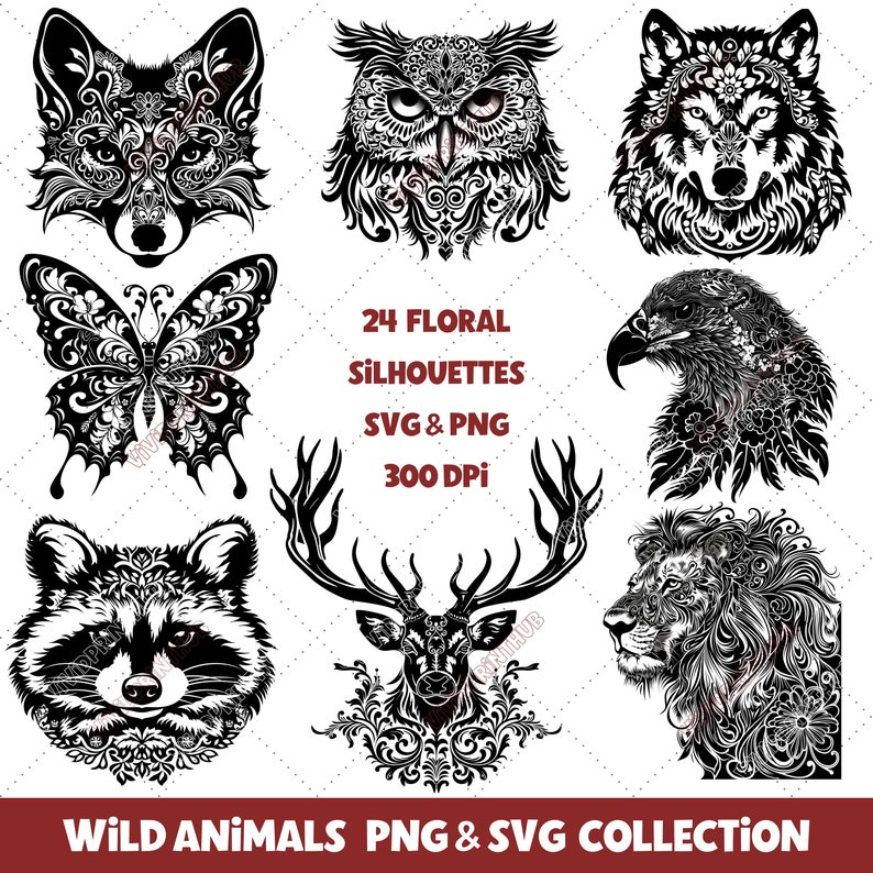 Ultimate Safari & Woodland Animals Svg Collection-perfect Svg Files for ...