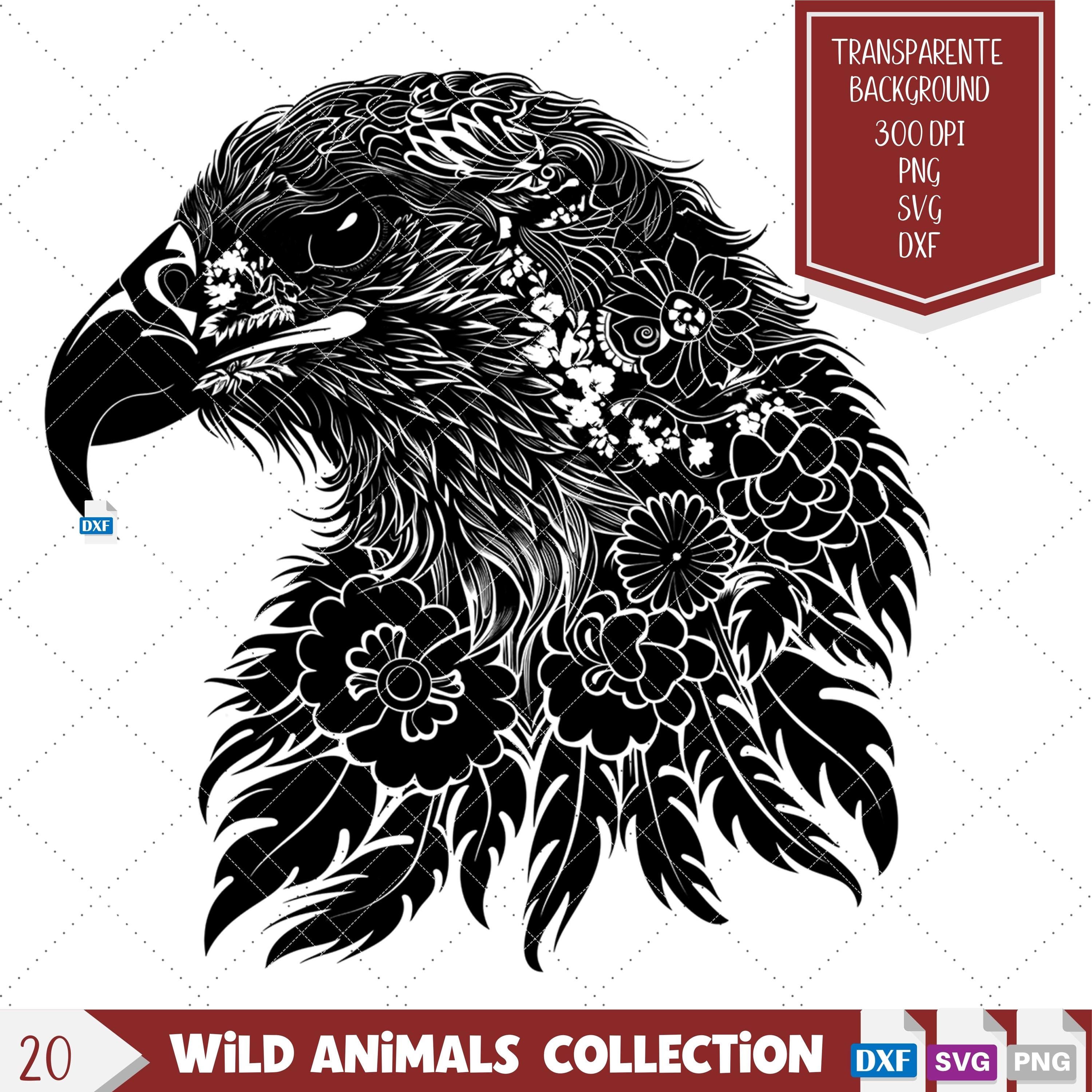Floral Animals SVG Bundle – Safari, Woodland, Jungle (laser Engraving ...