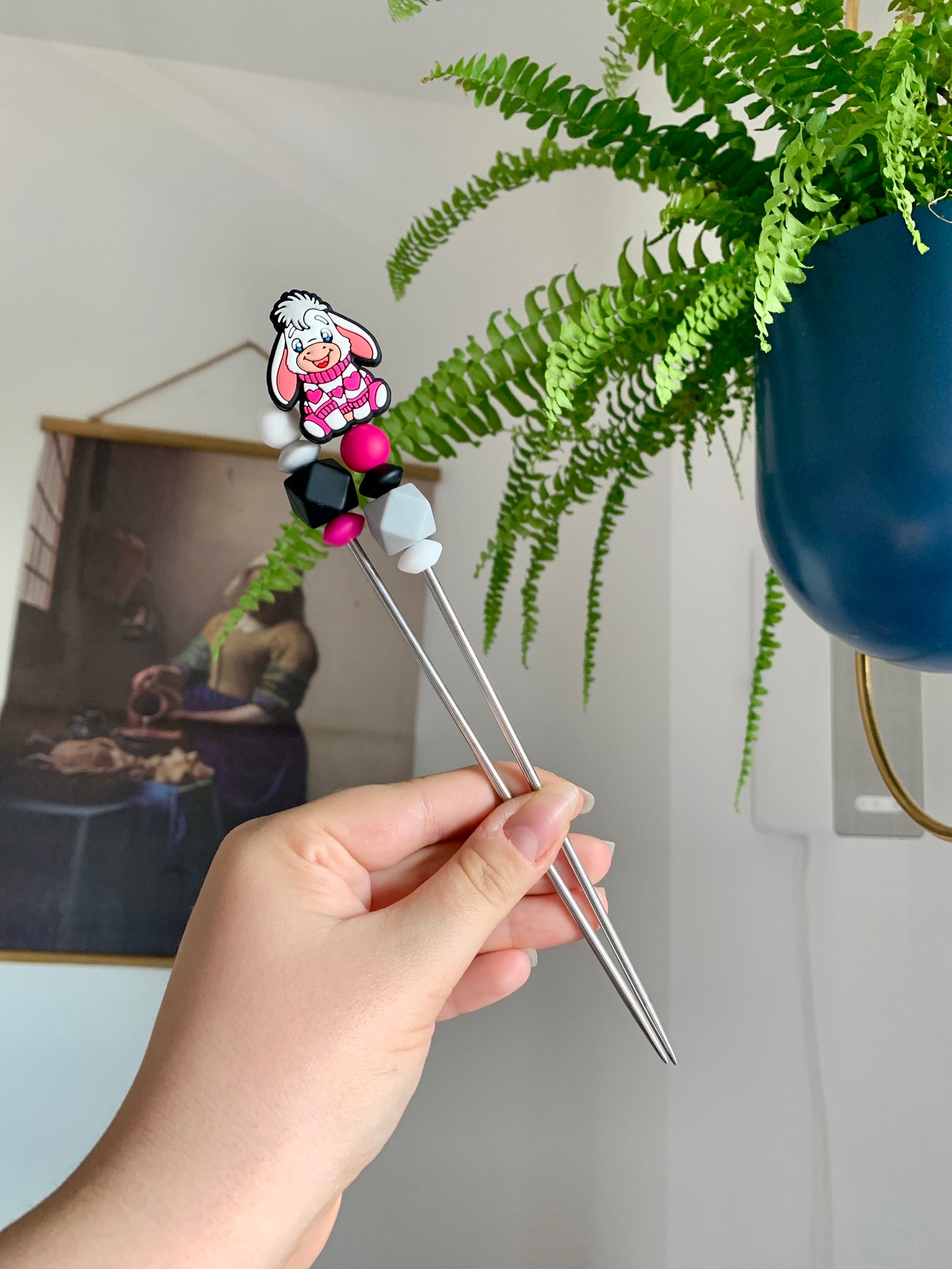 Animal-themed Ami Stick - 20cm Amigurumi Sewing Stick - Custom Duck ...