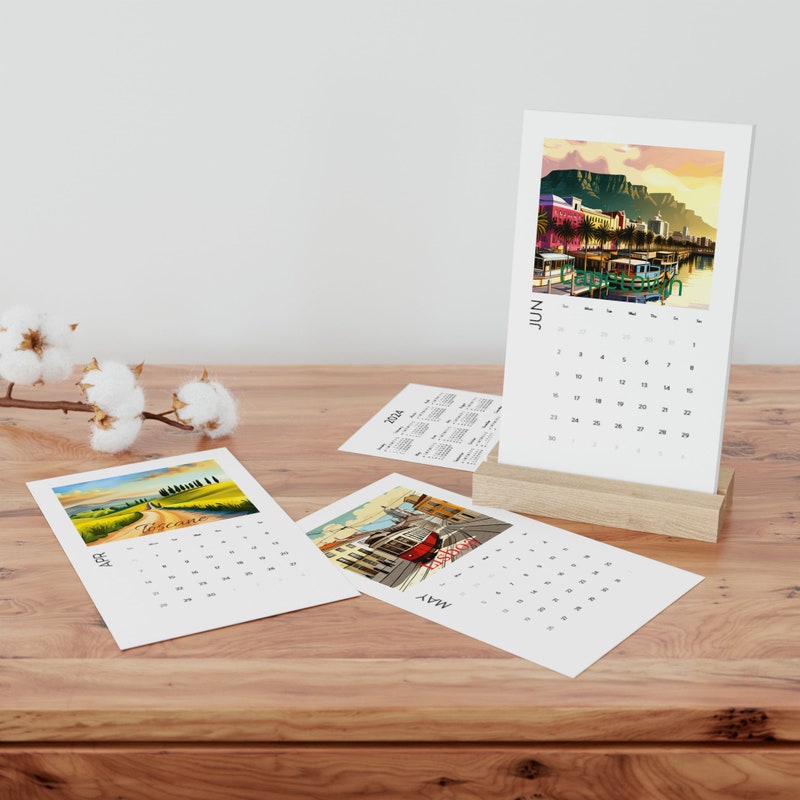 Standing Calendar - Etsy