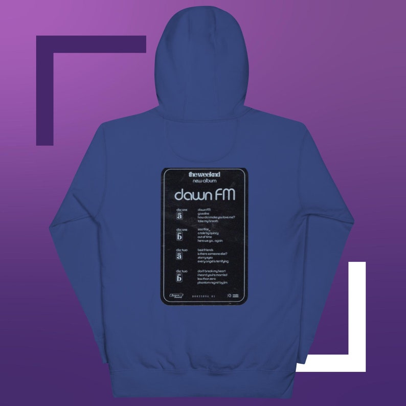 Vintage the Weeknd Embroidered Hoodie the Weekend Tour 90s Vintage ...