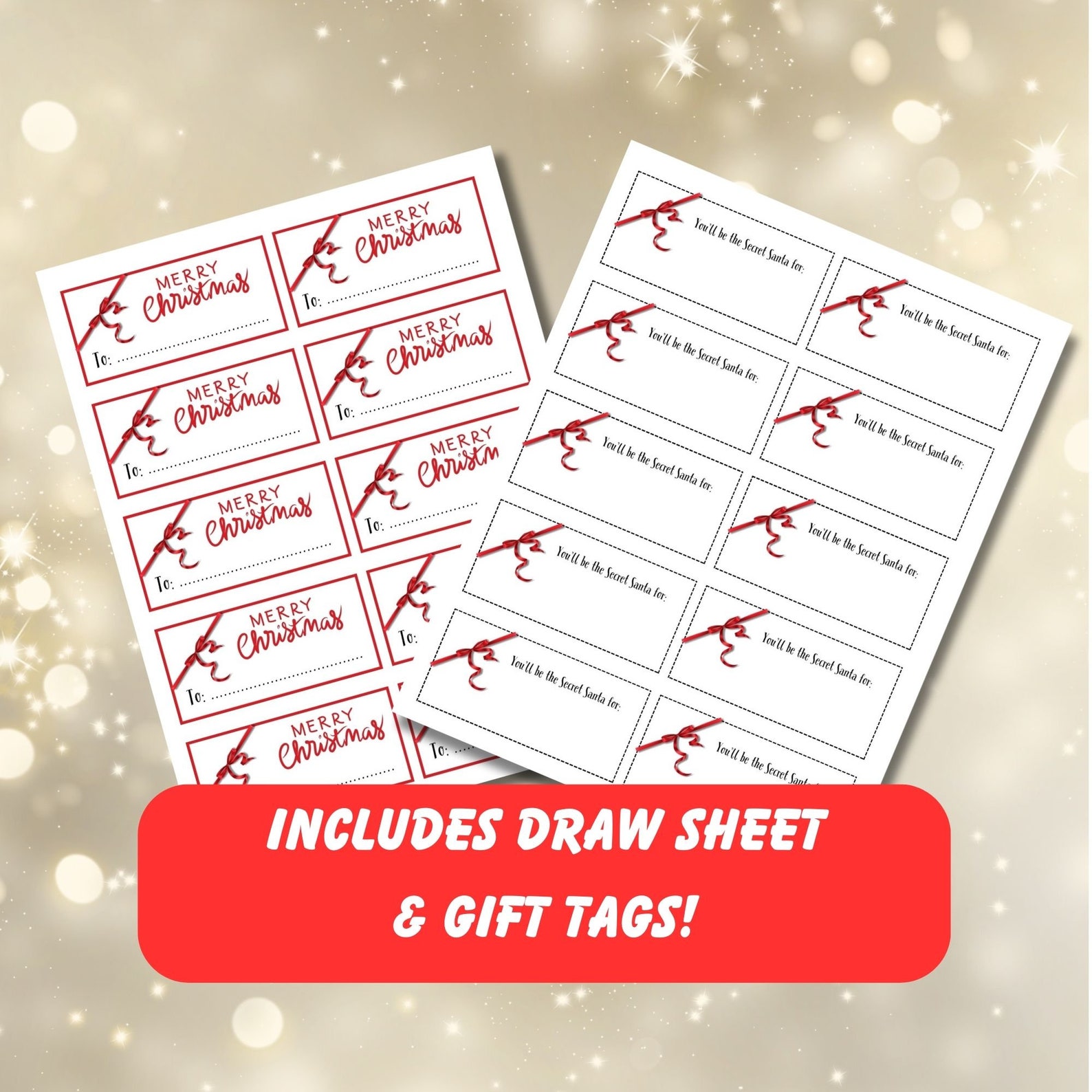 Secret Santa Questionnaire for Co-workers, Secret Santa Gift Exchange ...