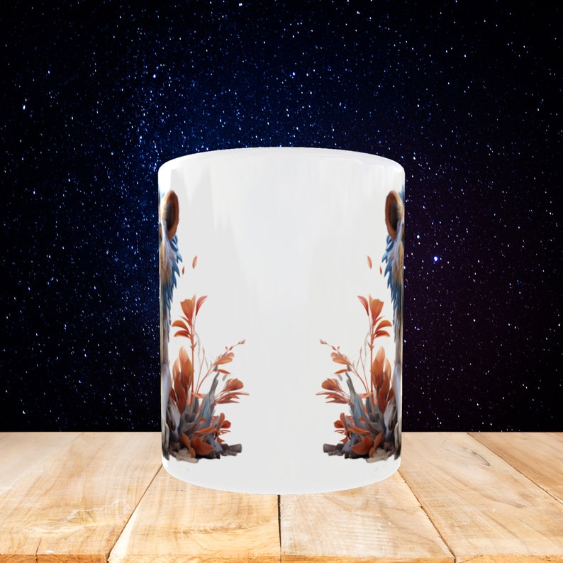 Leon 3D Mug Wrap, 11oz Mug Template. and 15 Oz., 3d Mug Sublimation, 3D ...