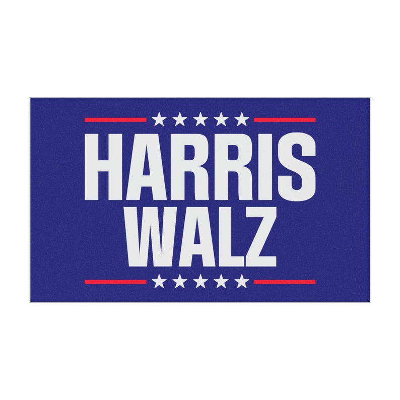 Harris Walz Car Magnets, Harris Walz Car Sticker, Kamala Presidential ...