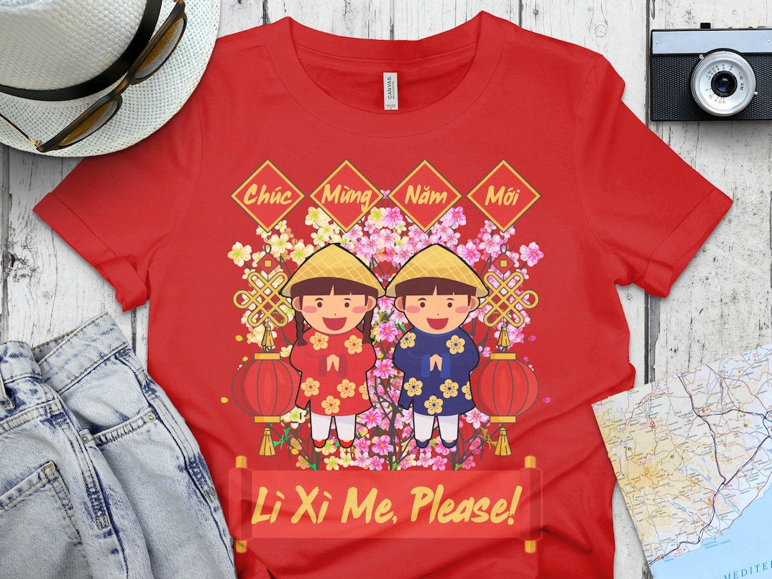 Tet 2025 Shirt/sweatshirt/hoodie, Vietnamese Lunar New Year Apparels ...