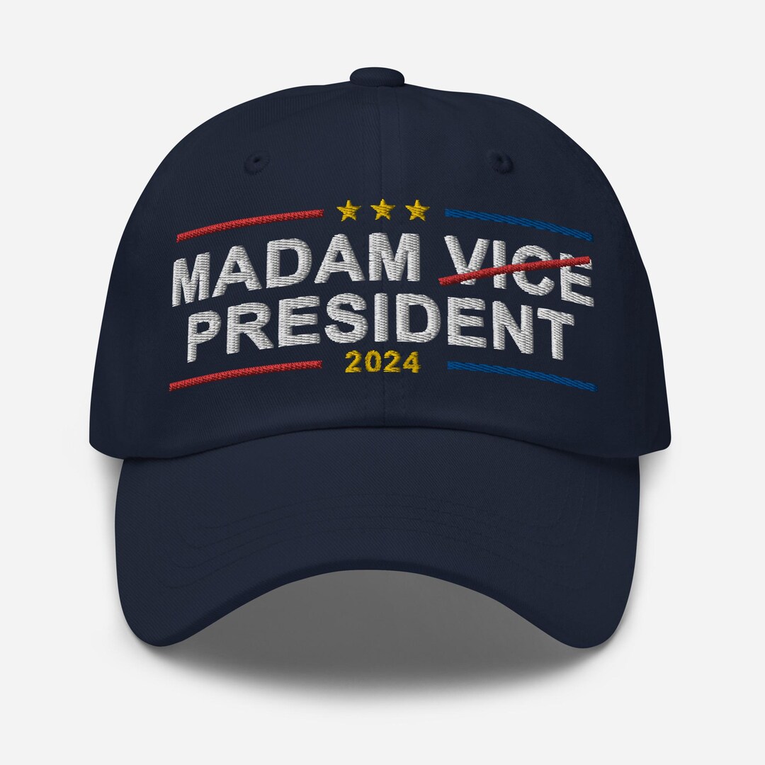 Madam President Cap, Kamala for President Hat, Democrat Hat, Political ...