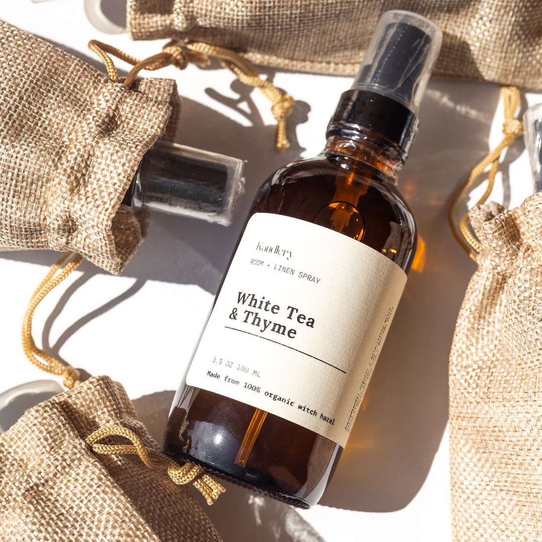 White Tea Thyme | 3.4 Fl Oz Air Freshener | Fabric Spray | Pillow Mist ...