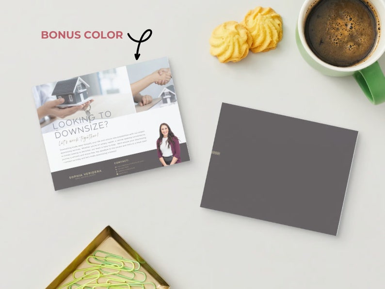 Downsizing Made Simple | Real Estate Prospecting Postcard | Realtor ...