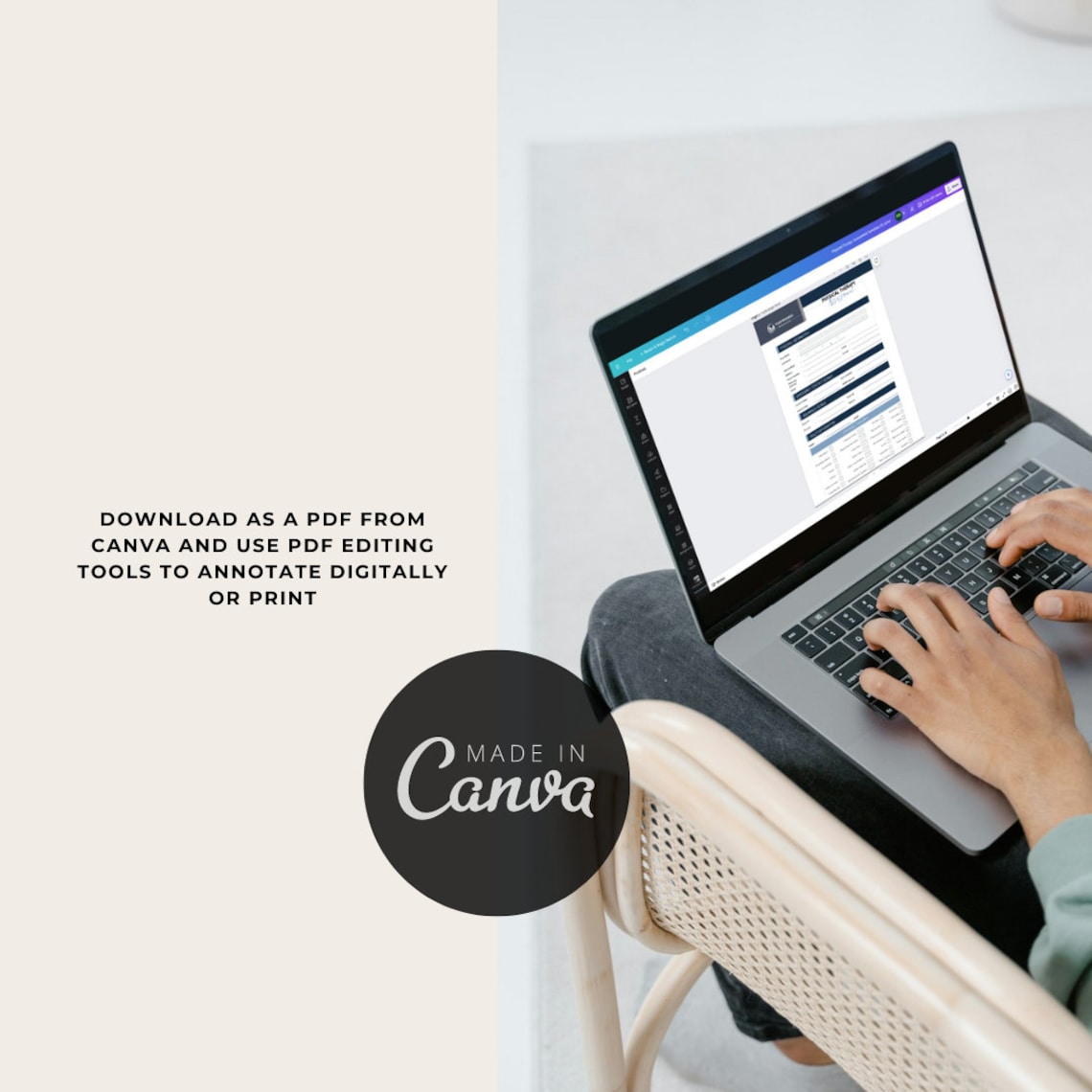 Physical Therapy Assessment Canva Template - Etsy