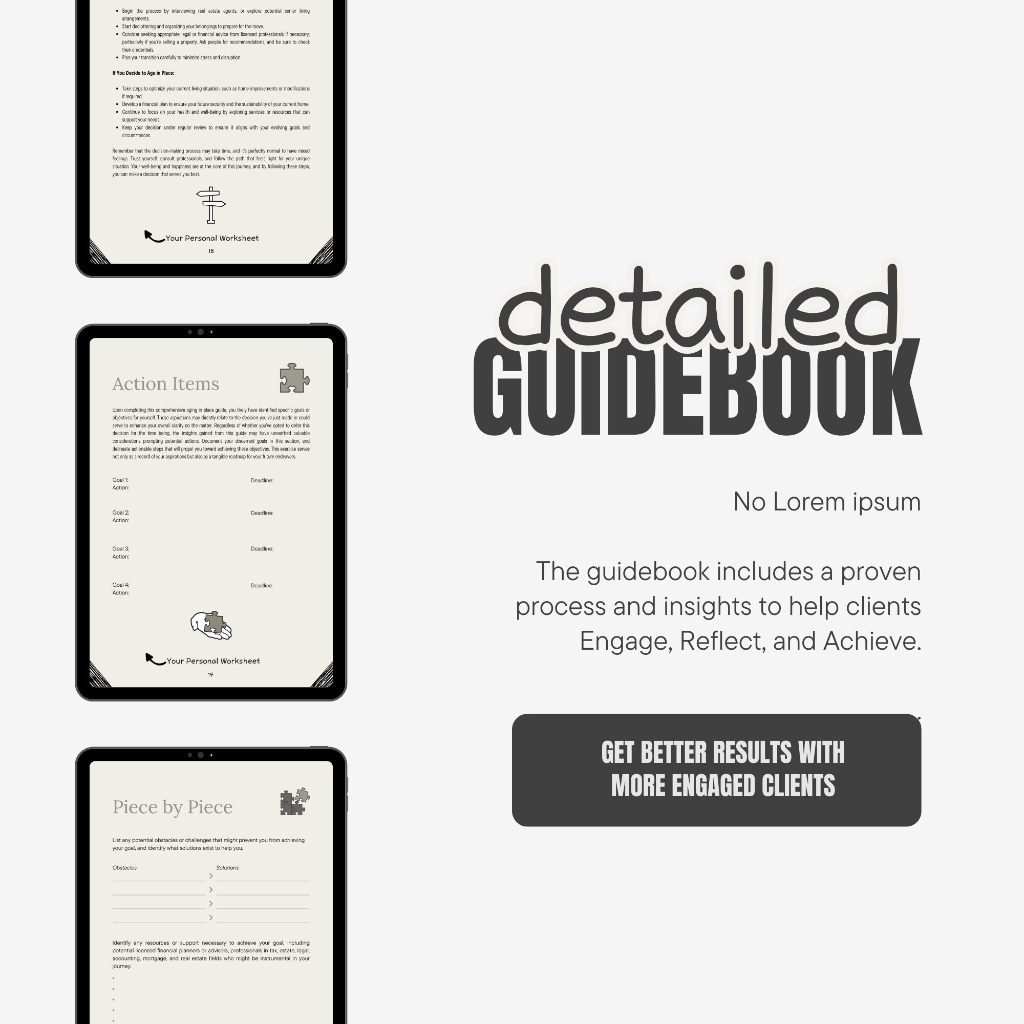 Aging in Place Guidebook Canva Template | Lead Magnet | Comprehensive ...
