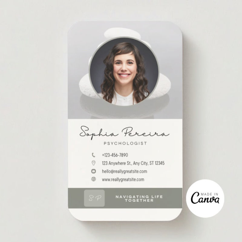 Therapist Card - Etsy