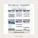 Physical Therapy Assessment Canva Template - Etsy