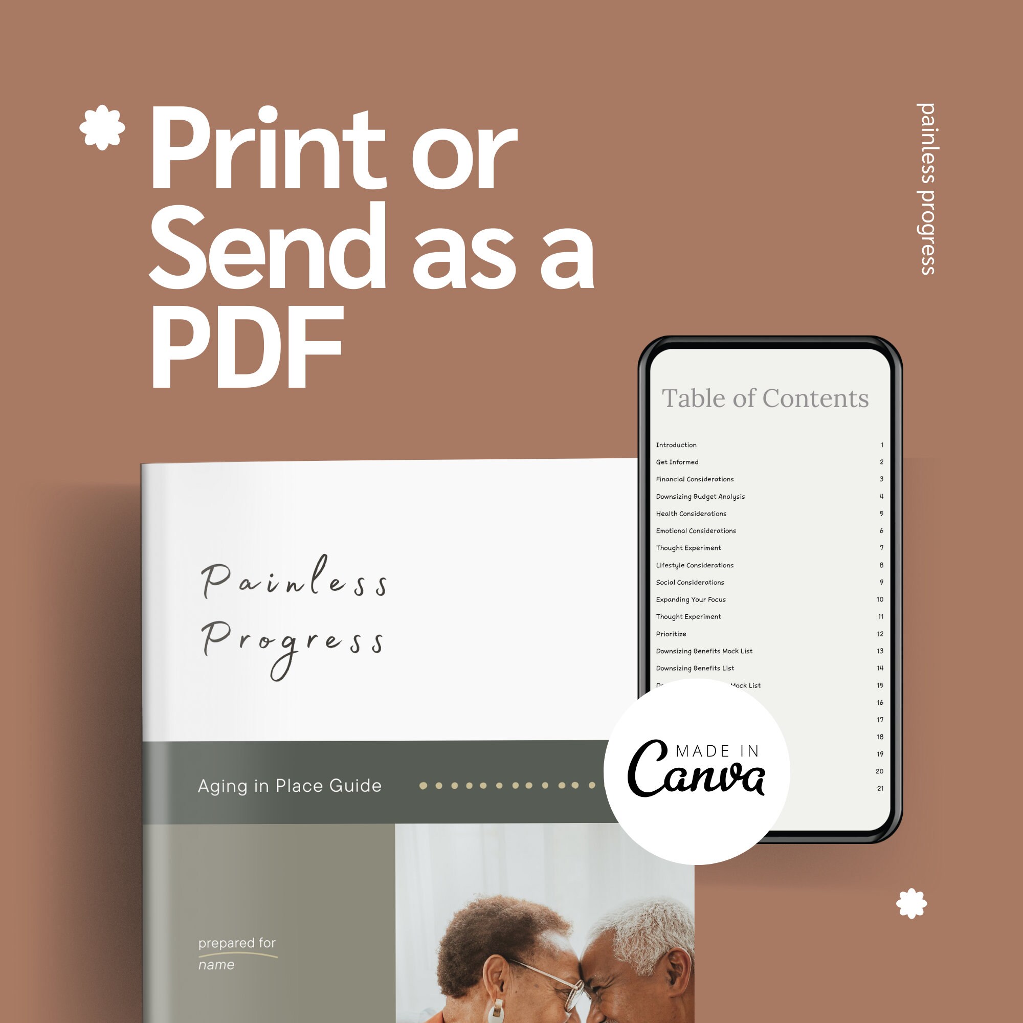 Aging in Place Guidebook Canva Template | Lead Magnet | Comprehensive ...