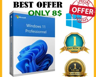 Windows 11 Pro Product Activation Key Rapid Delivery - Etsy