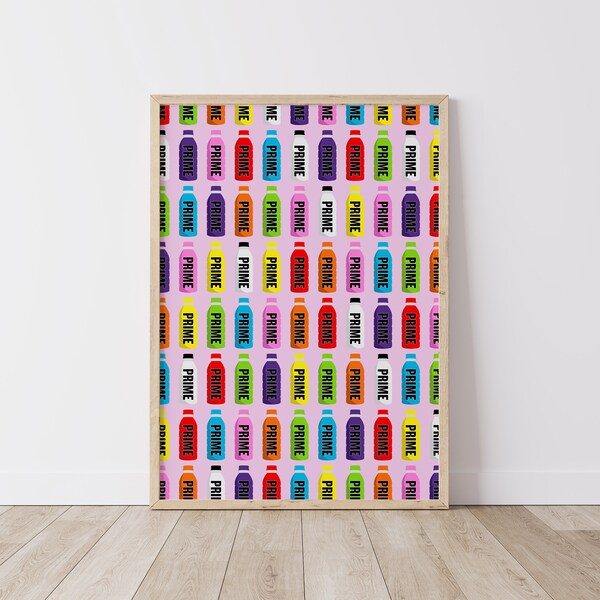 Prime Hydration Poster - Etsy