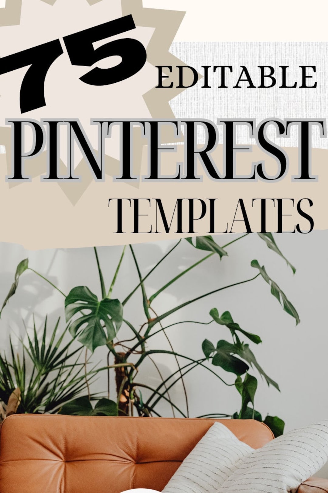 Pinterest Templates 75 Editable Pinterest Templates - Etsy