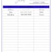 Sign up Sheet- Blue - Etsy