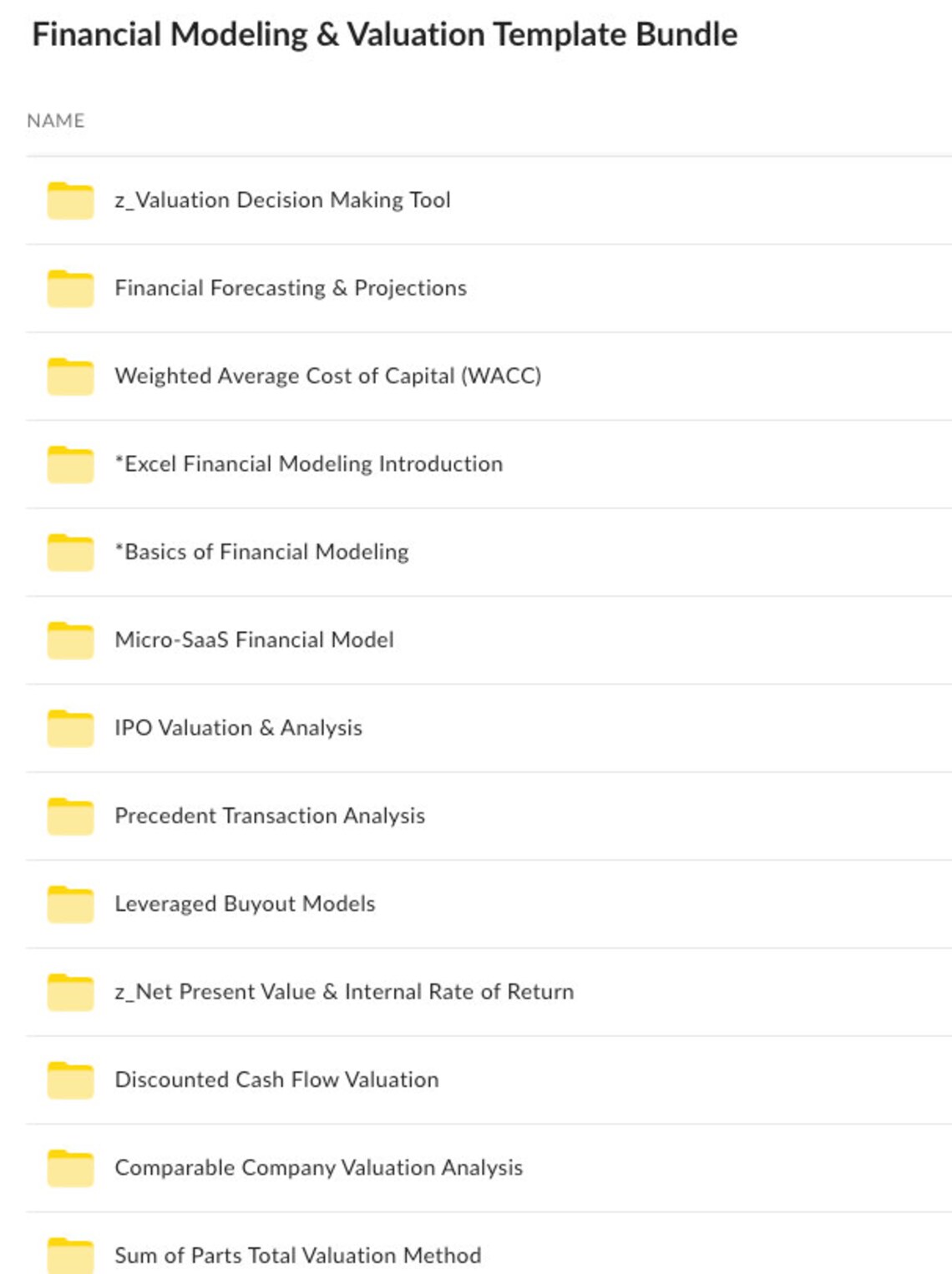 Basics of Financial Modeling (4 Excel Templates, 2 Qualitative Guides ...