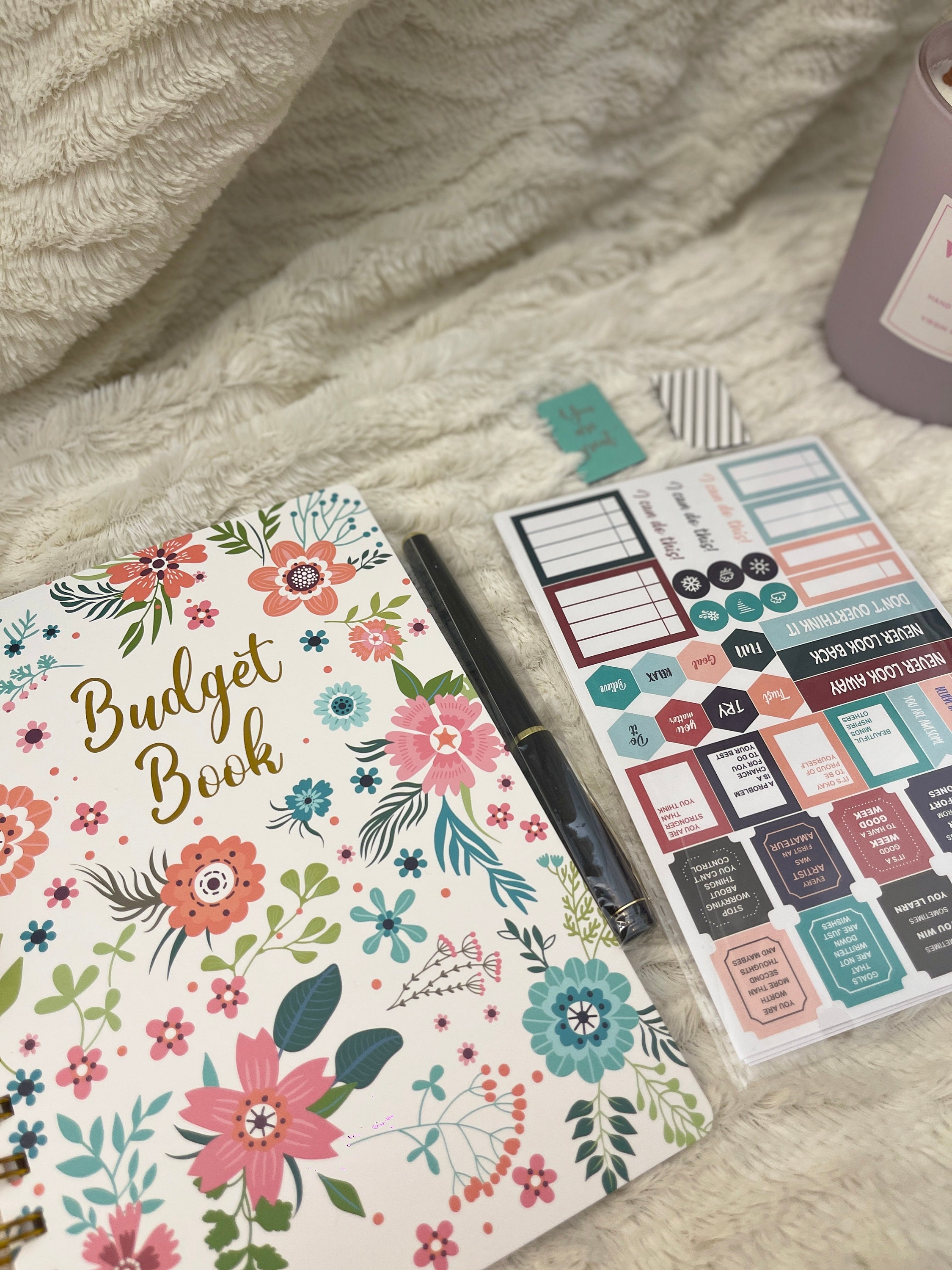 Undated 12 Month Budget Planner Set| Budget Organizer | Finance Planner ...