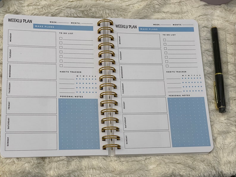 Undated 12 Month Budget Planner Set| Budget Organizer | Finance Planner ...