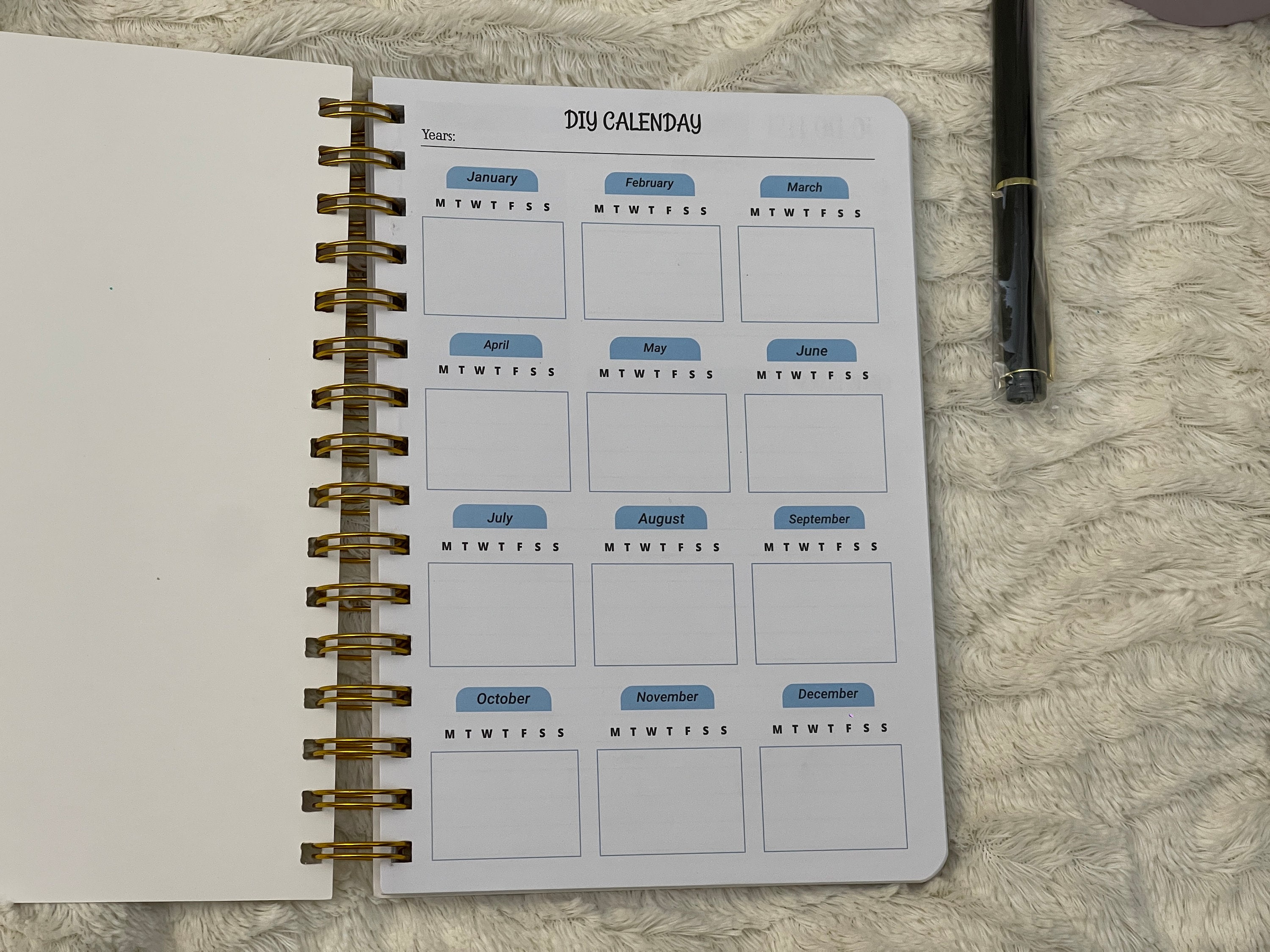 Undated 12 Month Budget Planner Set| Budget Organizer | Finance Planner ...