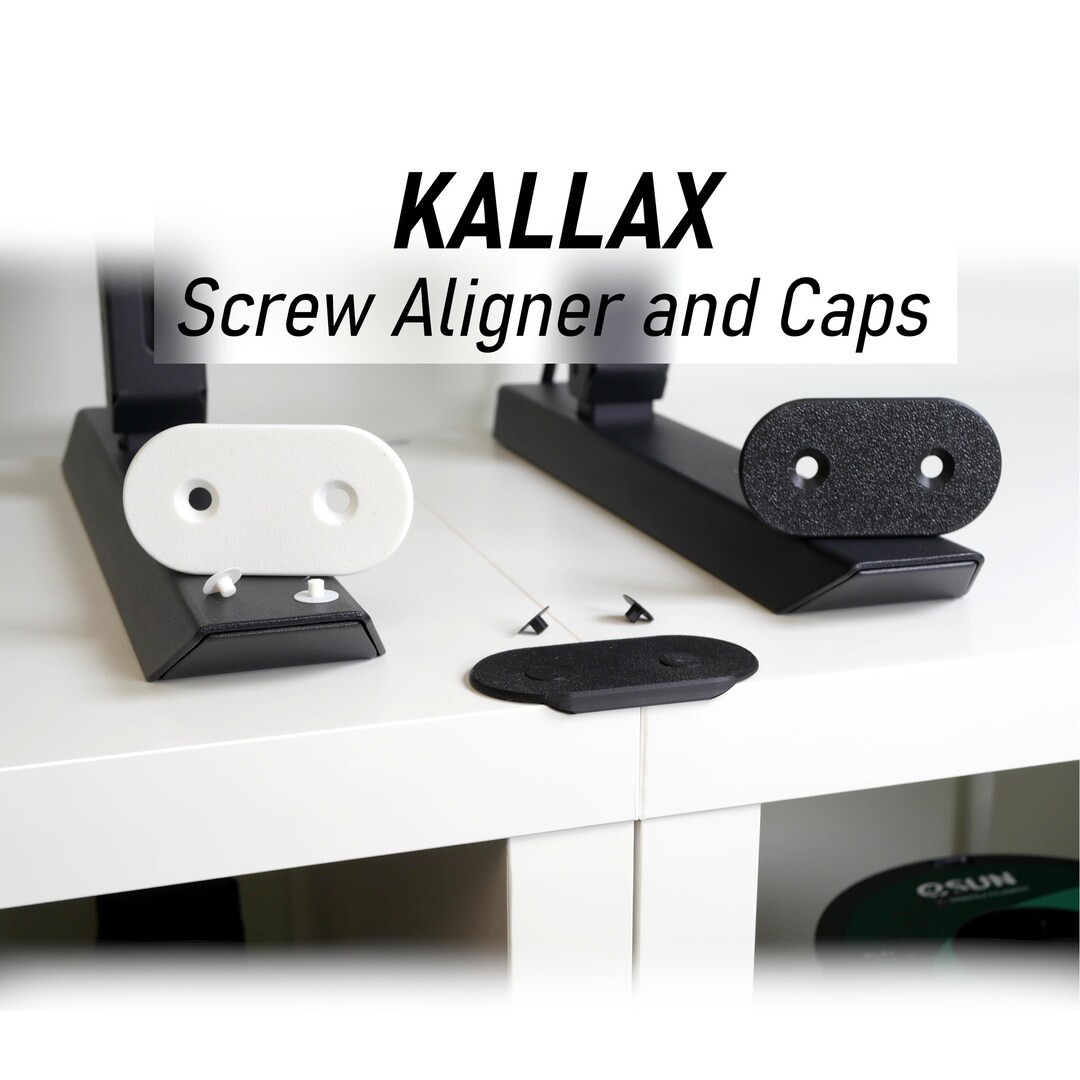 Kallax Screw Connectors & Caps | 2 Aligners + 4 Screw Caps | Hold ...