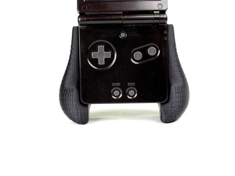 Grip for GBA SP Comfort Textured Handles Black Original Game Boy ...