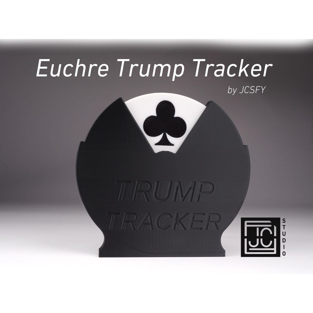 Euchre Trump Tracker Spinning Wheel for Playing Card Heart Diamond Spad ...