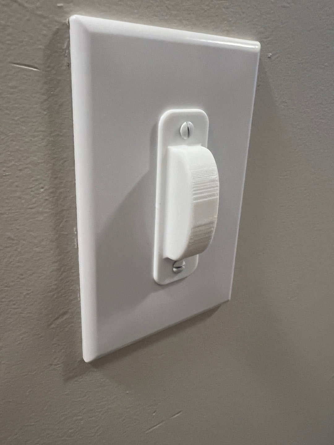 Light Switch Cover Simple Switch Blocker for Bedroom Office or Hallway ...