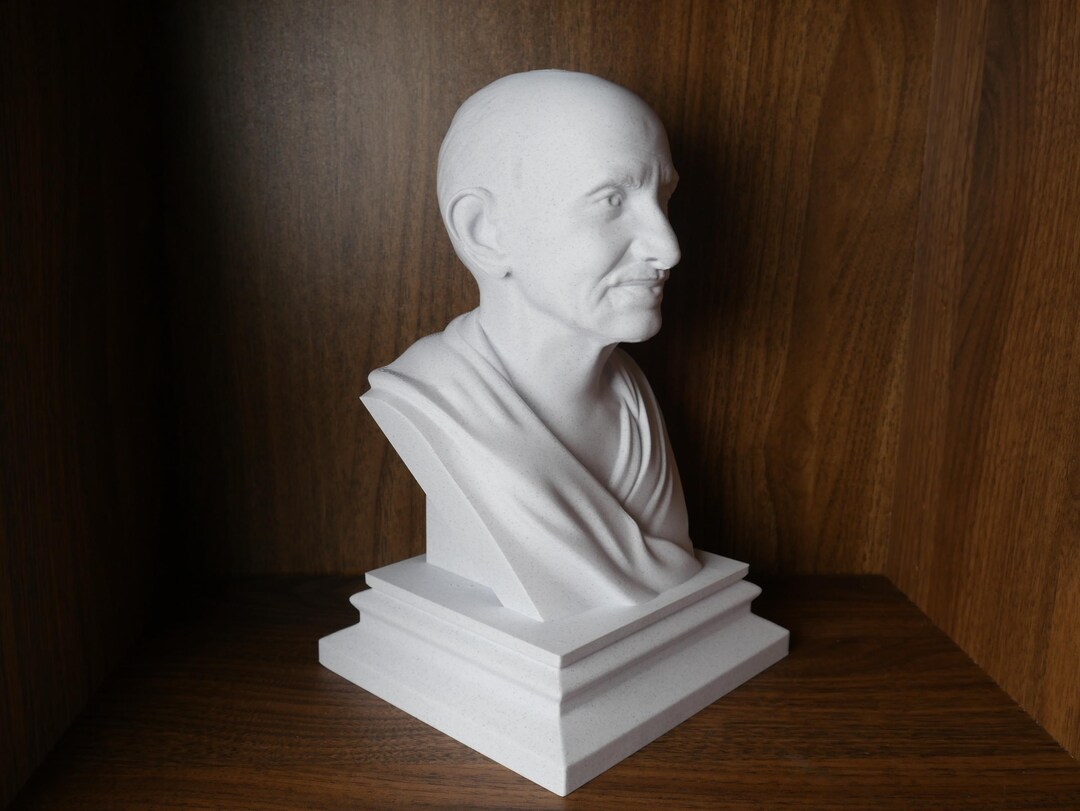 Mahatma Gandhi Bust Sculpture Nonviolent Leader Indian Independence ...