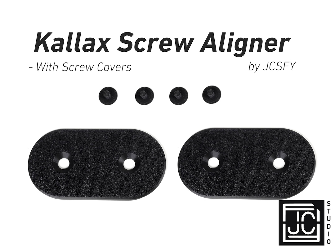 Kallax Screw Connectors & Caps | 2 Aligners + 4 Screw Caps | Hold ...