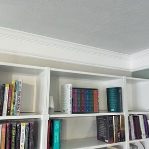 Billy Bookshelf Crown Molding Kit | Modular Pack for Any Width ...