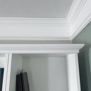 Billy Bookshelf Crown Molding Kit | Modular Pack for Any Width ...