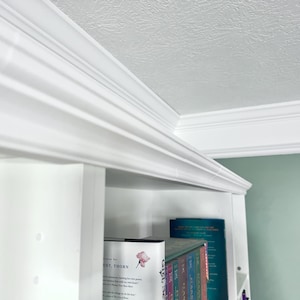 Billy Bookshelf Crown Molding Kit | Modular Pack for Any Width Combination of Ikea Billy Shelves ...