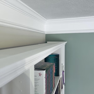 Billy Bookshelf Crown Molding Kit | Modular Pack for Any Width ...