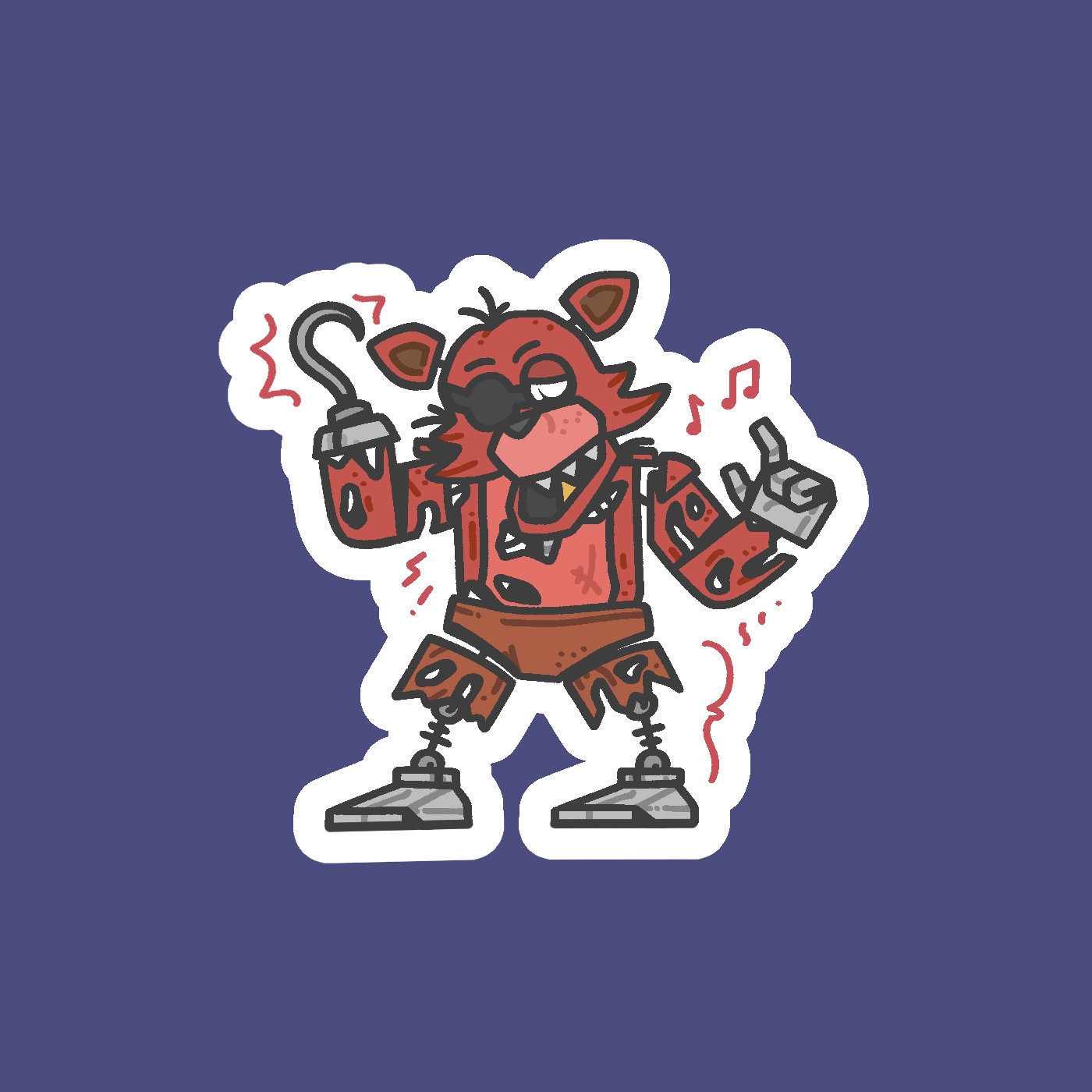 Five Nights at Freddy's Sticker Pack - Etsy