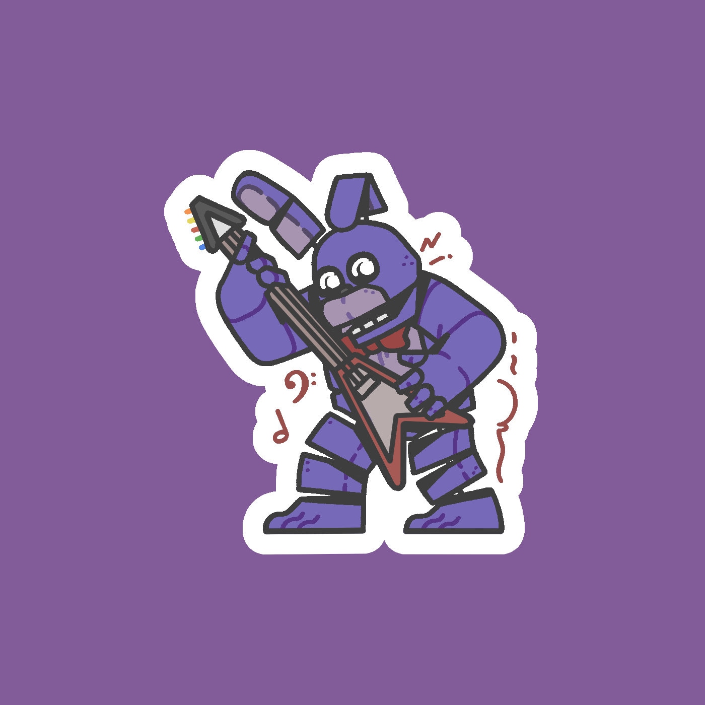 Five Nights at Freddy's Sticker Pack - Etsy