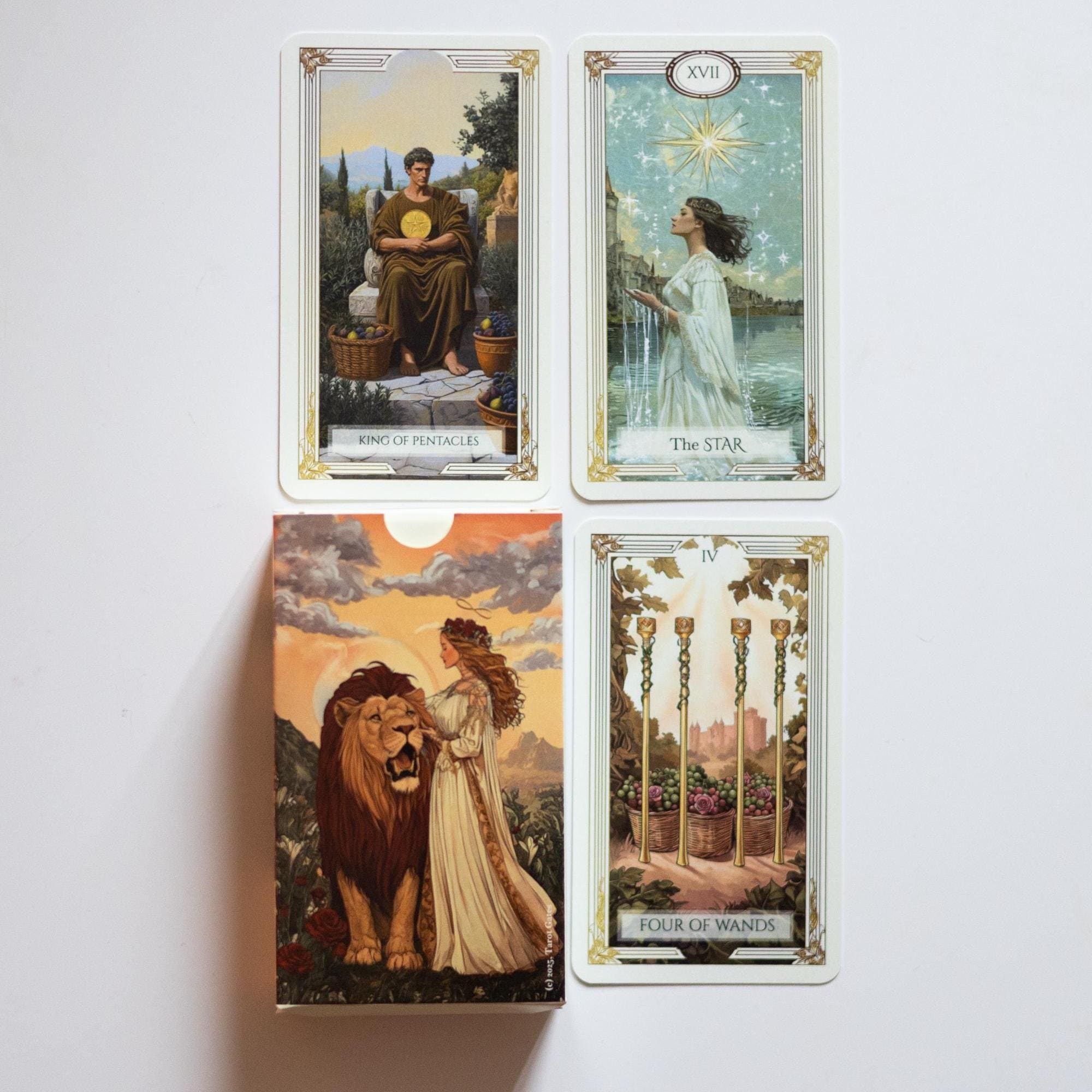 Tarot Gates 78 Card Deck, New, RWS Inspired, Made in Ukraine - Etsy