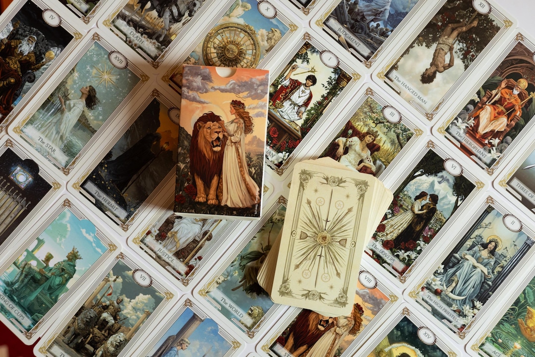 Tarot Gates 78 Card Deck, New, RWS Inspired, Made in Ukraine - Etsy