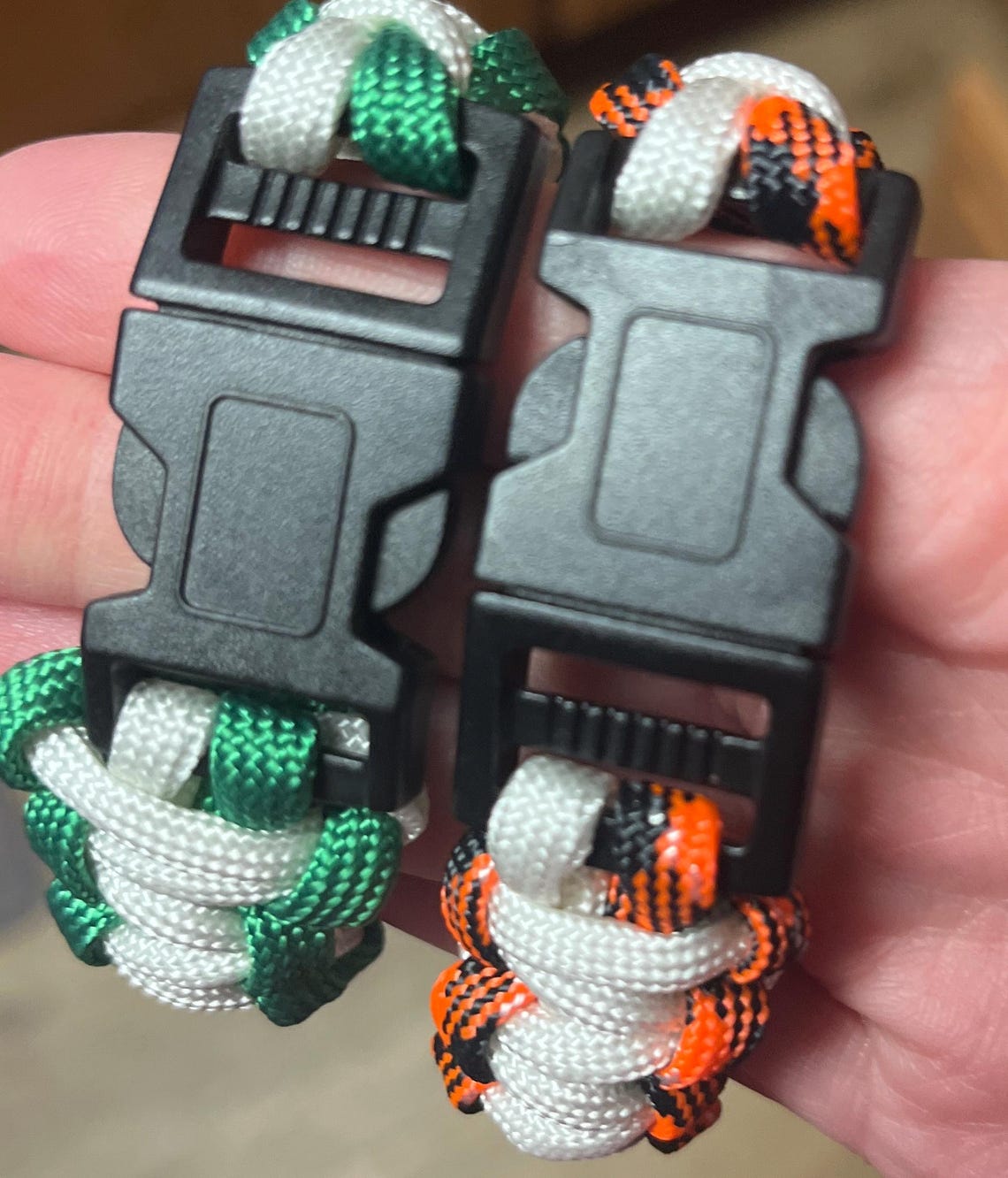 Handmade Paracord Bracelets. Made to Order Custom Colors. - Etsy