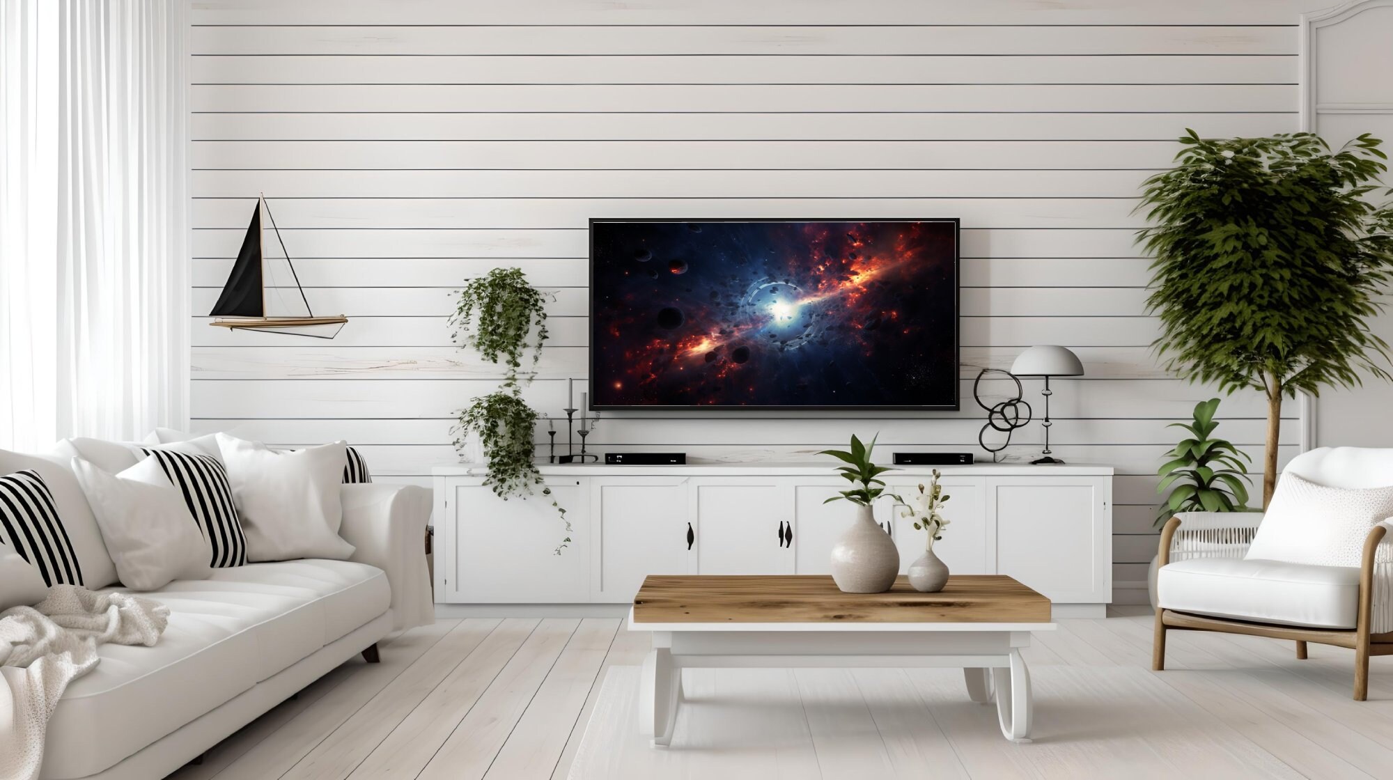 Abstract Cosmic Art, Space Wall Decor, Digital Download, Galactic Print ...