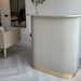 Fluted Reception Desk - Made to Order - Spray Finish - Luxury, High-end ...