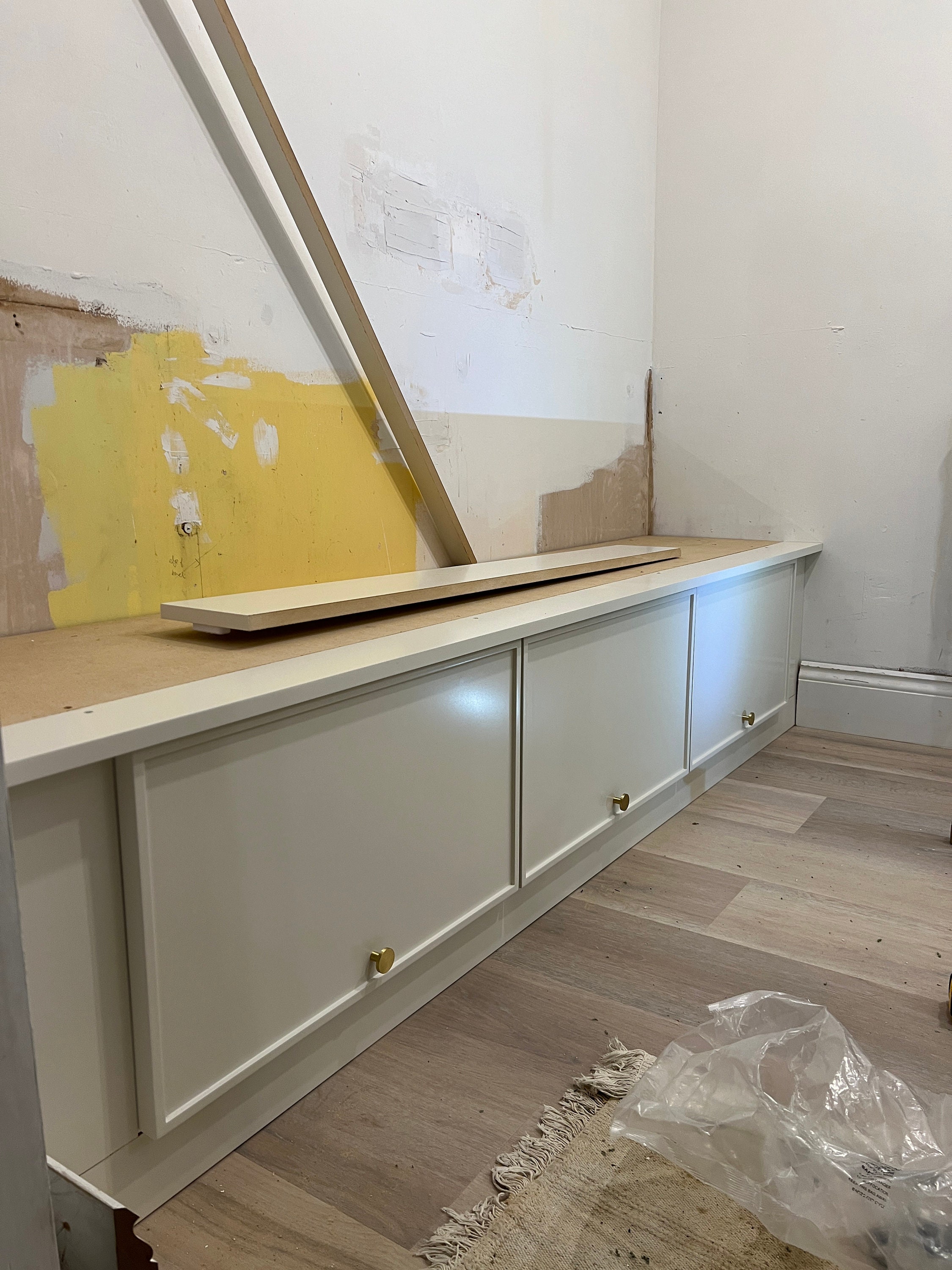 Skinny Shaker Kitchen Doors Bespoke Suitable for Howdens/wren/magnet ...