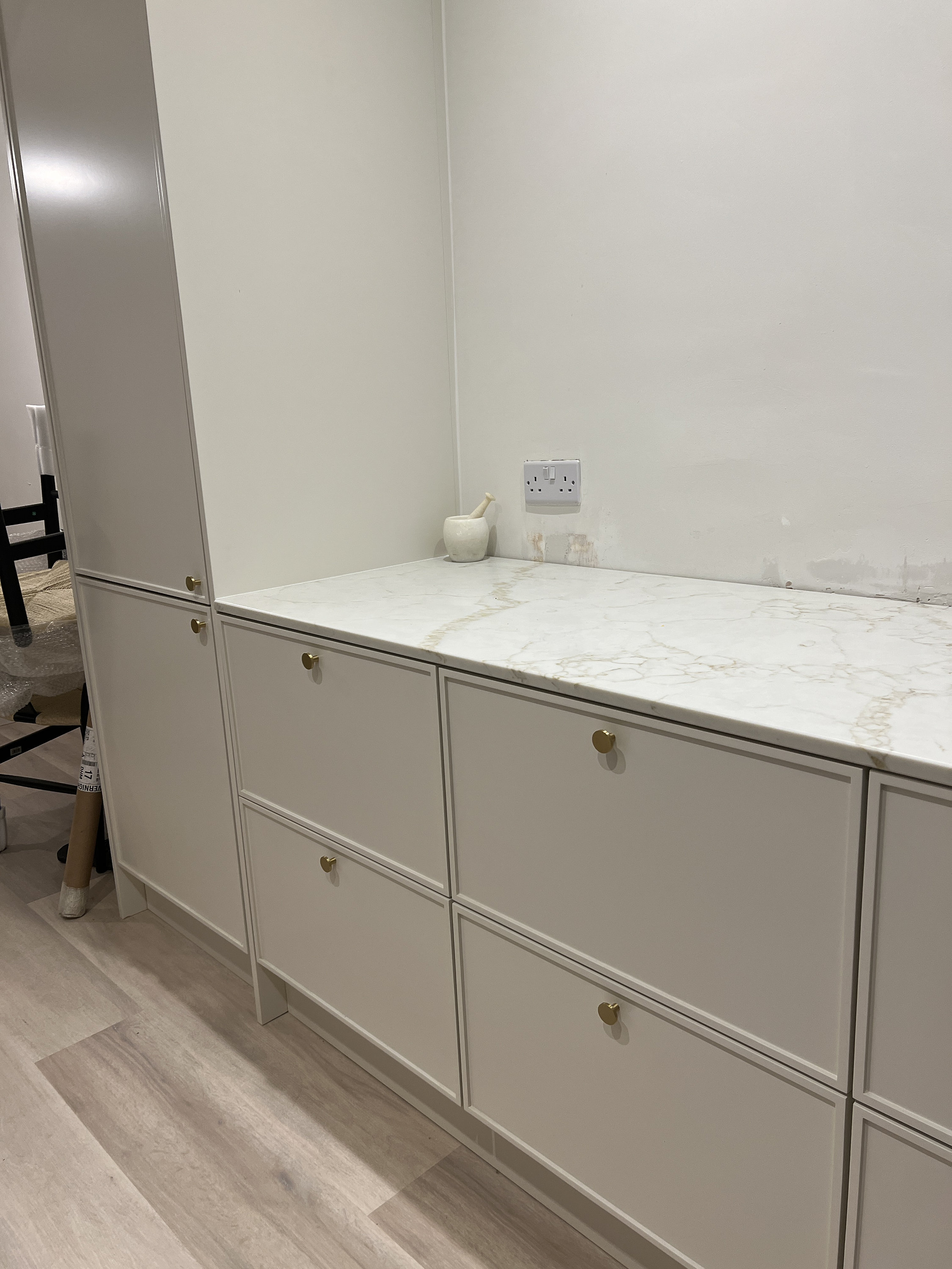 Skinny Shaker Kitchen Doors - Bespoke - Suitable for Howdens/wren ...