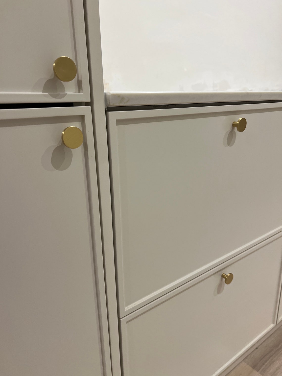 Skinny Shaker Kitchen Doors Bespoke Suitable for Howdens/wren/magnet ...