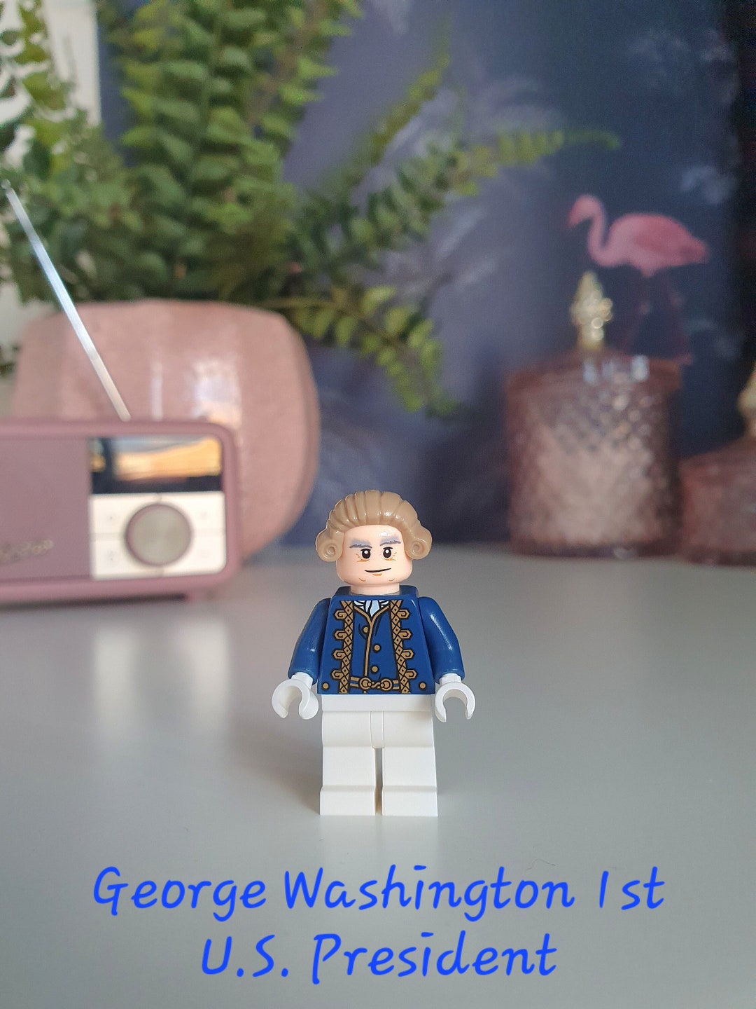 George Washington® Custom Minifigure George Washington® - Etsy